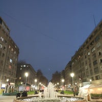 Paseo Bulnes - Pedestrian Plaza in Santiago Centro
