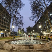 Paseo Bulnes - Pedestrian Plaza in Santiago Centro
