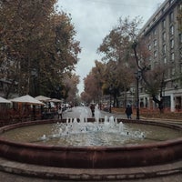 Paseo Bulnes - Pedestrian Plaza in Santiago Centro