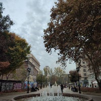 Paseo Bulnes - Pedestrian Plaza in Santiago Centro