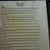 Aloha Ramen (Now Closed) - Noodle Restaurant in Greenwood