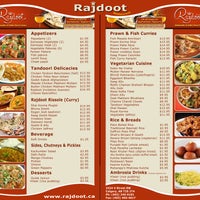 Rajdoot - Indian Restaurant in Calgary