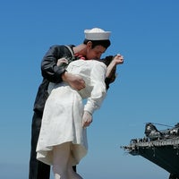 Embracing Peace Statue - Outdoor Sculpture in Marina