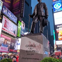 George M. Cohan Statue - Theater District - New York, NY