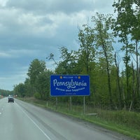 Ohio / Pennsylvania State Line - Border Crossing