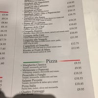 Menu - Da Corradi - Mayfair - 20-22 Shepherd Market
