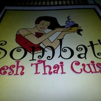 Menu - Sombat's Fresh Thai Cuisine - Thai Restaurant