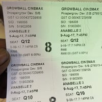 Growball Cinemax - Lot. N1 - N4, N7 - N8, 8th Floor, Centre Point Sabah
