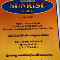 Sunrise Cafe - Vinegar Hill - Springfield, IL