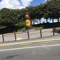 L&P Bottle - Outdoor Sculpture in Paeroa