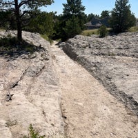 Oregon Trail Ruts - Scenic Lookout in Guernsey