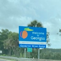 Florida / Georgia State Line - Border Crossing
