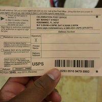 U.S. Post Office - Celebration Village - 601 Market St