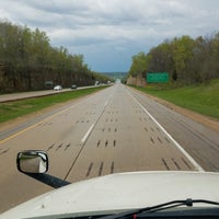 Iowa/Wisconsin State Line - Border Crossing