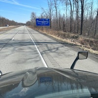 Ohio / Pennsylvania State Line - Border Crossing