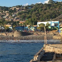 Muelle, Puerto La Libertad. - Beach