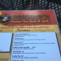 Timothy's Riverfront Grill - Riverfront - 12 tips
