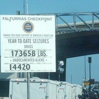 US Border Patrol Interior Checkpoint - Encino, TX
