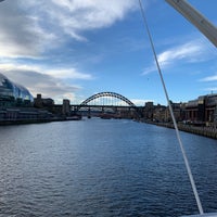 Gateshead Millennium Bridge - Quayside - South Shore Rd