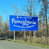 Ohio / Pennsylvania State Line - Border Crossing