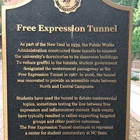 NC State Free Expression Tunnel - 2 tips