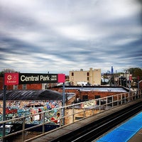 CTA - Central Park - Metro Station in Chicago