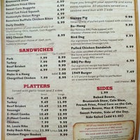 Menu - Bono's Pit Bar-B-Q - Southeast Jacksonville - 6 tips from 445 ...