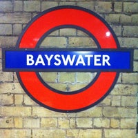 Bayswater London Underground Station - Lancaster Gate - Queensway