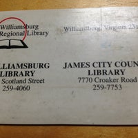 Williamsburg Regional Library - 515 Scotland St