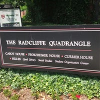 Radcliffe Quadrangle - College Quad in Neighborhood Nine