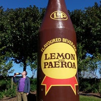 L&P Bottle - Sculpture Garden in Paeroa