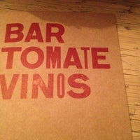 Bar Tomate - Mediterranean Restaurant in Madrid