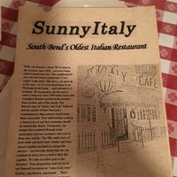 Menu - Sunny Italy Cafe - Italian Restaurant in Northeast South Bend