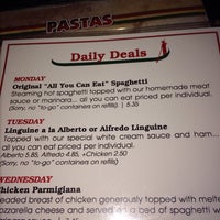 Menu - Avanti's Italian Restaurant - Main Street - Peoria, IL