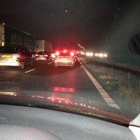 M1 Junction 21 - Road
