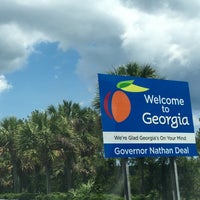 Florida / Georgia State Line - Border Crossing