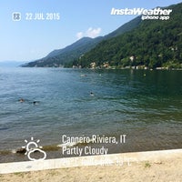 Spiaggia di Cannero Riviera - Beach in Cannero Riviera