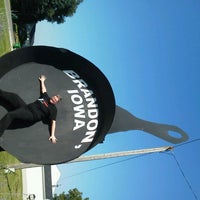 Iowa's Largest Frying Pan - Monument / Landmark in Brandon