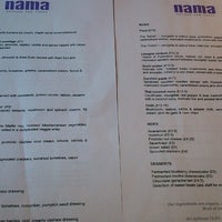 NAMA Foods (Now Closed) - Vegan and Vegetarian Restaurant