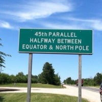 45th Parrallel On United States Map - Map