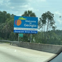 Florida / Georgia State Line - Border Crossing