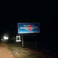 Mississippi / Tennessee State Line - Border Crossing