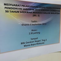 Wisma Bapa Malaysia - Petra Jaya - Kuching, Sarawak