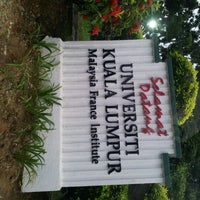 Universiti Kuala Lumpur Malaysia France Institute (UniKL MFI) - 41 tips ...