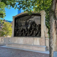 Robert Gould Shaw Memorial - Beacon Hill - Beacon St