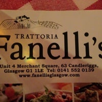 Menu - Fanelli's - Italian Restaurant in Merchant City