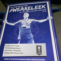 Leek Town FC/Leek CSOB FC - Soccer Stadium in Leek