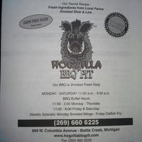 Hogzilla BBQ Pit - BBQ Joint in Battle Creek