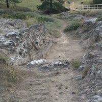 Oregon Trail Ruts - Scenic Lookout in Guernsey