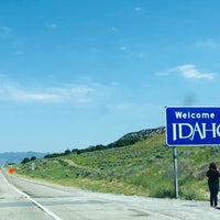Idaho / Utah State Line - Border Crossing